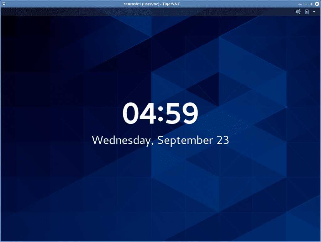 How to Install TigerVNC Server on CentOS 8 - Atetux