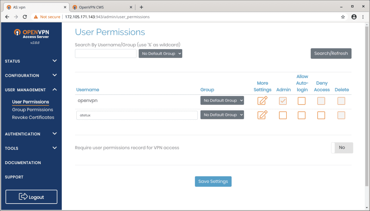 How To Install OpenVPN Access Server - Atetux