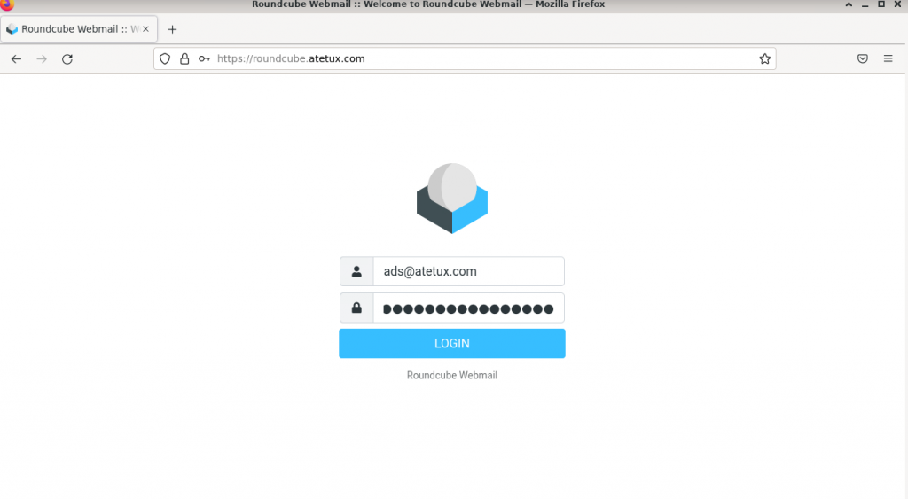 How To Install Roundcube Webmail 1.5.x on Debian 11 - Atetux