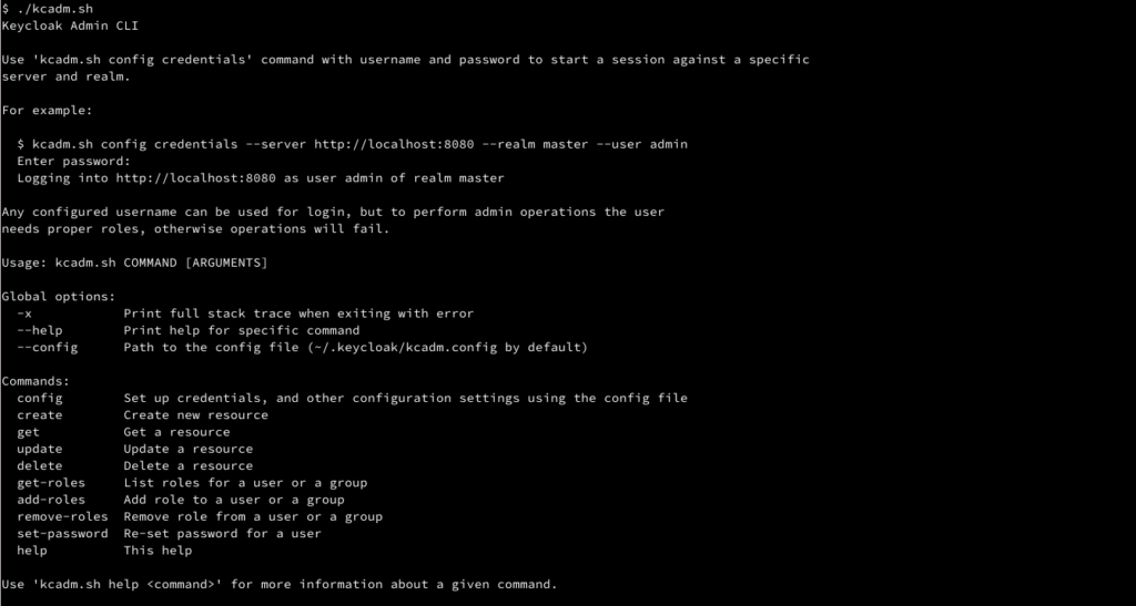 Update Keycloak Password Using kcadm.sh - Atetux